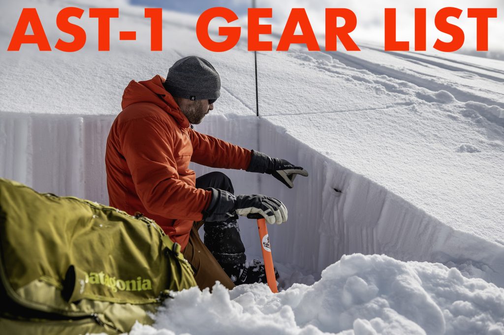 AST-1 Gear List - BlackSheep Adventure