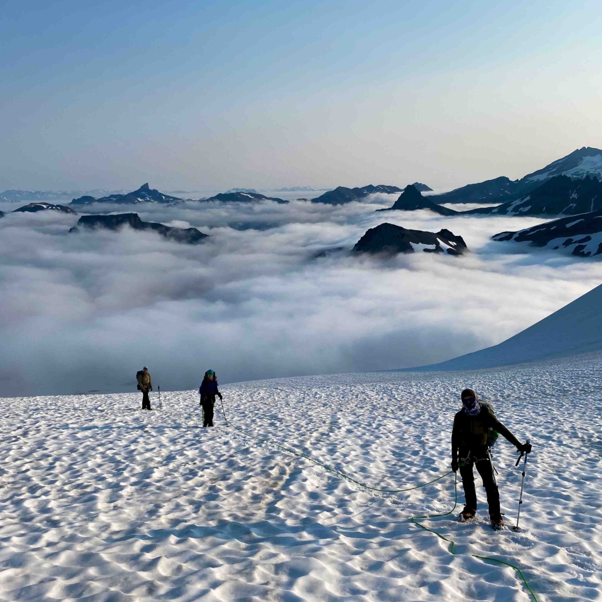 Summer Garibaldi Neve Traverse - BlackSheep Adventure